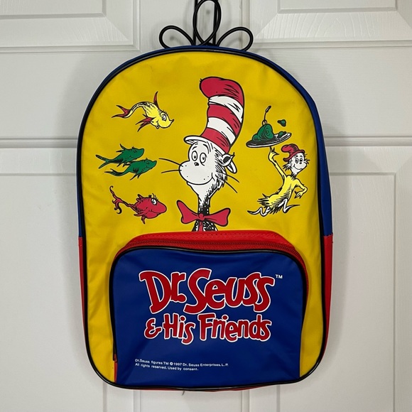 Dr. Seuss | Accessories | Dr Seuss His Friends Cat In The Hat Vintage ...